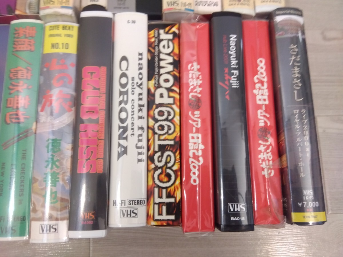 Yahoo!オークション - 【w441】 ビデオテープ おまとめ ミュージック ...