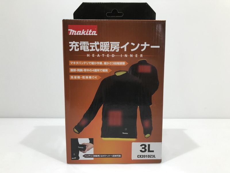 Yahoo!オークション - TAG【未使用品】makita マキタ 充電式暖房インナ...