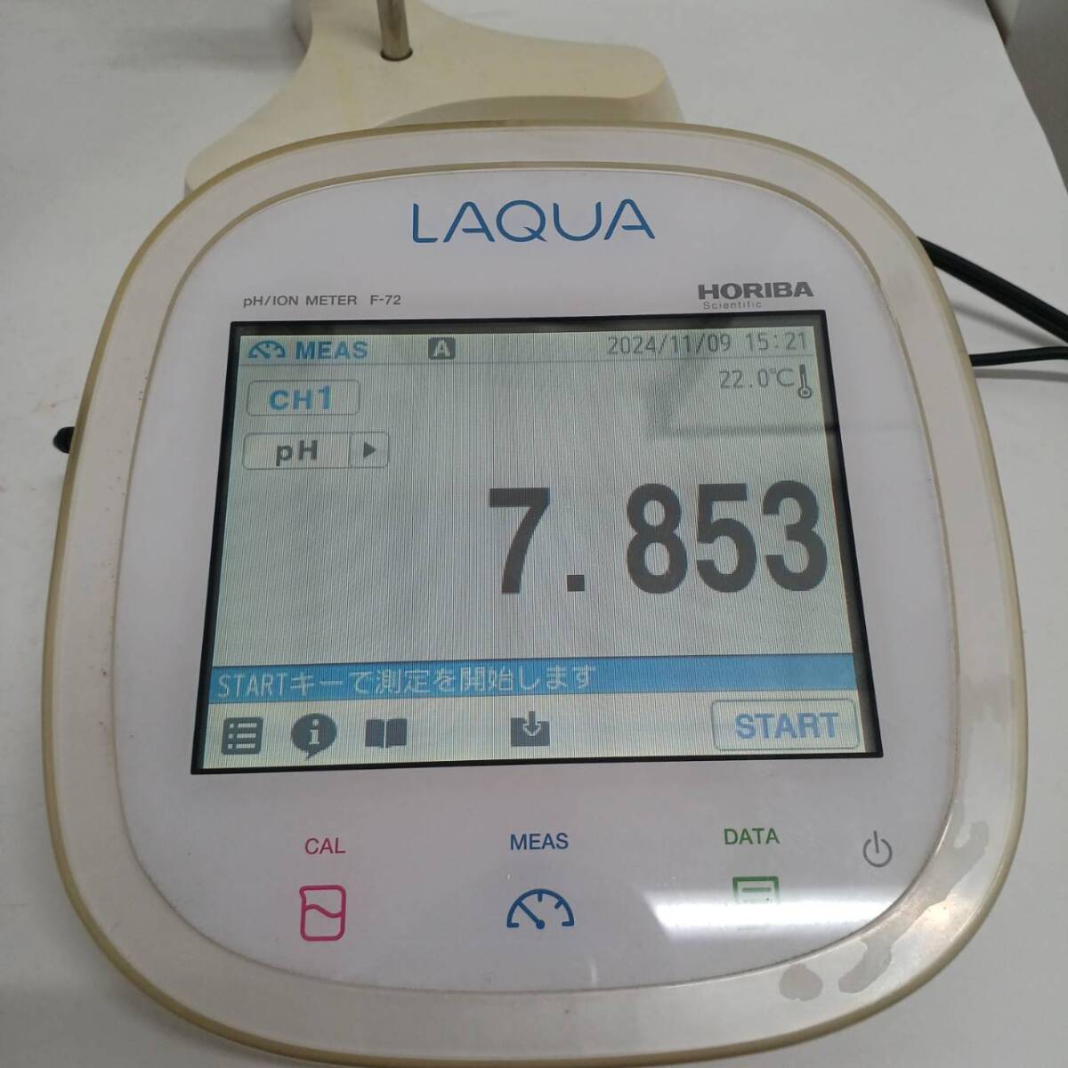 Yahoo!オークション - HORIBA LAQUA F-72 卓上型pHメーター イオン 水...