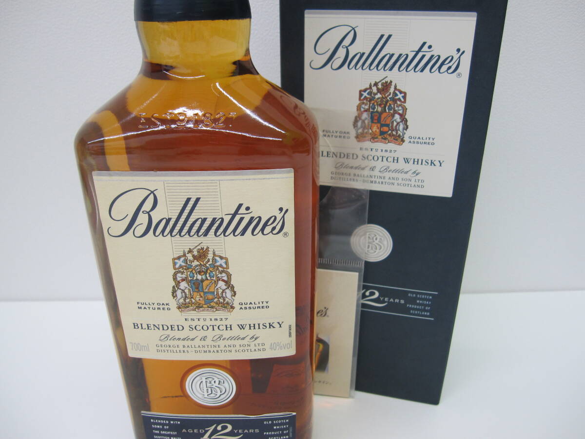 2314 酒祭 洋酒祭 バランタイン 12年 700ml 40% 未開栓 自宅保管品 BLENDED SCOTCH WHISKY ブレンドスコッチウイスキー 古酒(スコッチ)｜売買された ...