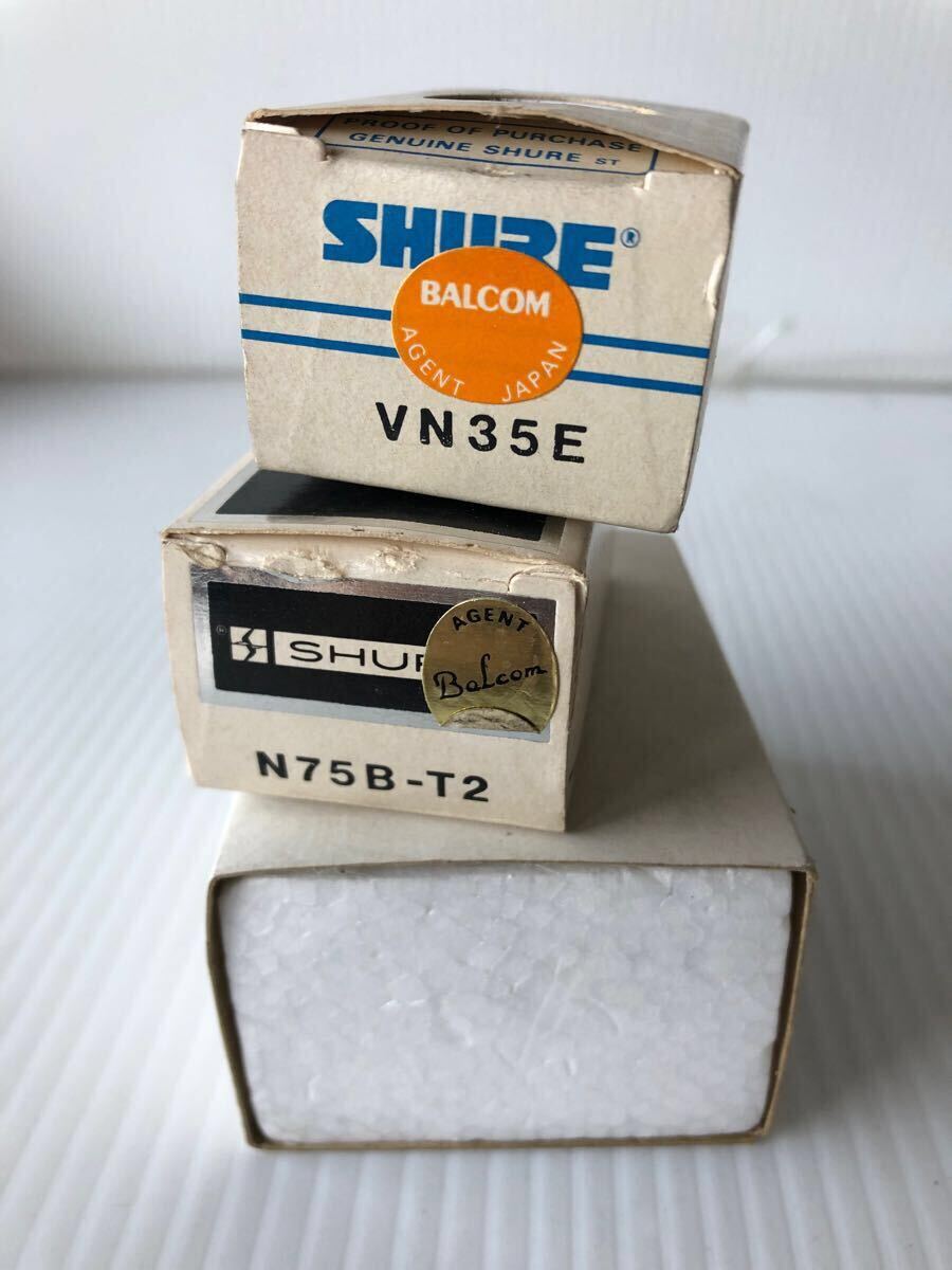 Yahoo!オークション - SONY カートリッジ SHURE VN-35E N75B-T2 シュア...