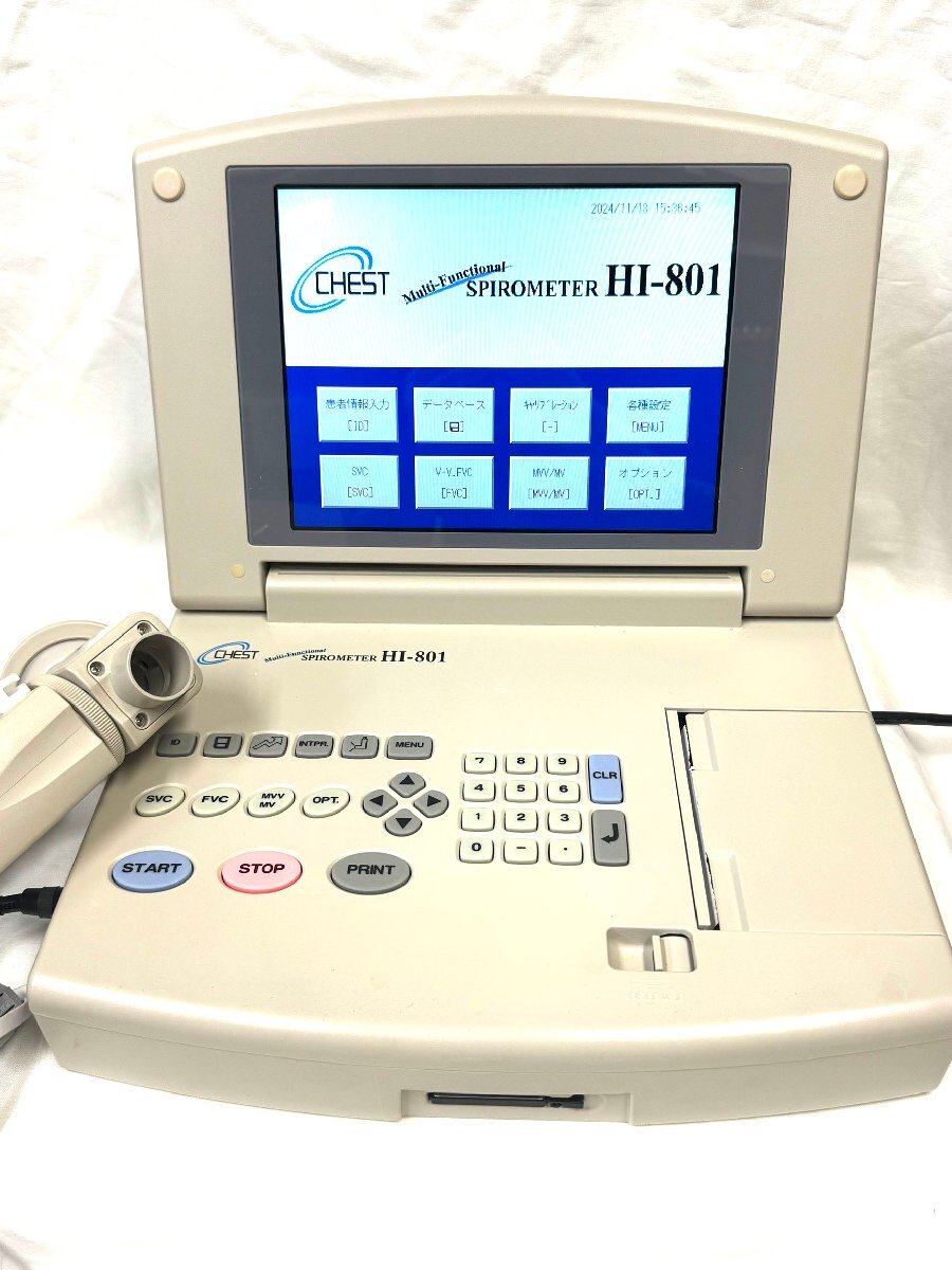 Yahoo!オークション - スパイロメーター HI-801 CHEST チェスト 2015年...