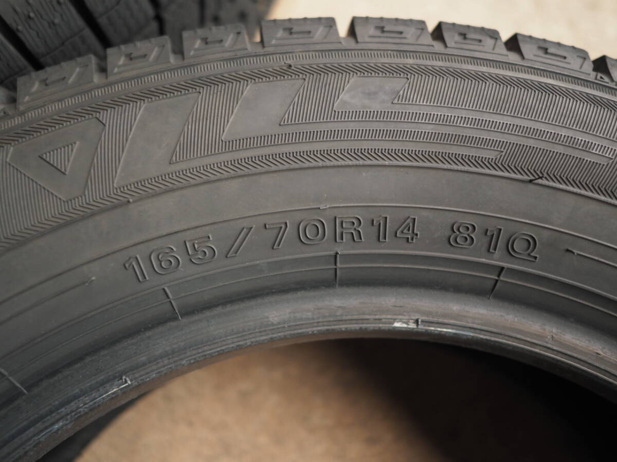 Yahoo!オークション - N707 送料無料 ダンロップ 165/70R14 81Q 4本9分...