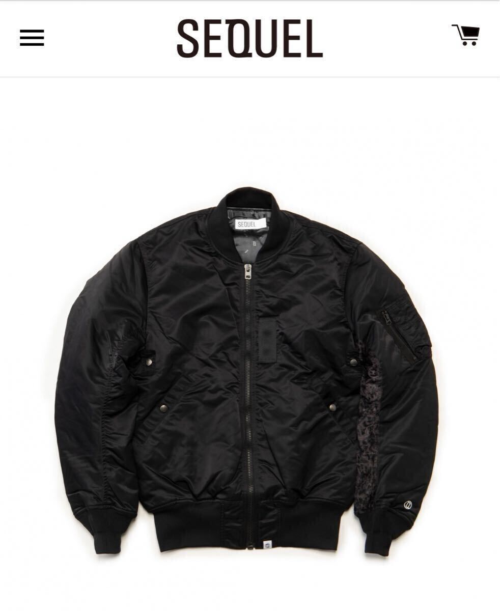 sequel MA-1 シークェル fragment フラグメント 藤原ヒロシ ゴッドセレクション ユニフォームエクスペリメント godselection サイズS(ジャケット、上着)｜売買さ ...