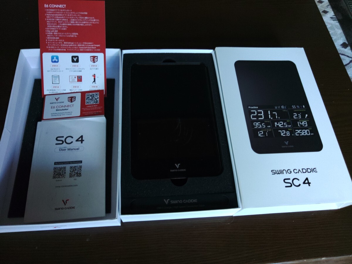 Yahoo!オークション - SWING CADDIE SC4 ボイスキャディ スイングキャ...