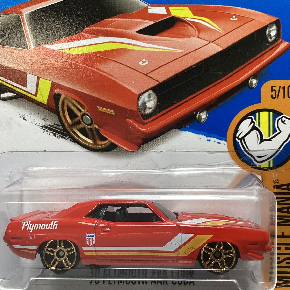 Yahoo!オークション - ホットウィール '70 プリマス AAR クーダ 赤 Ho...