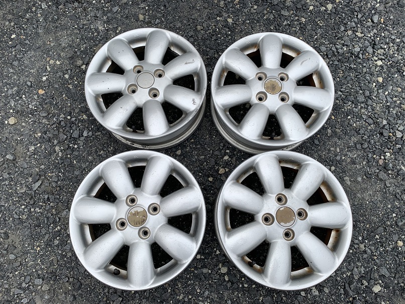Yahoo!オークション - 大阪発 14インチ HE22 ラパン 純正 ホイール 4...