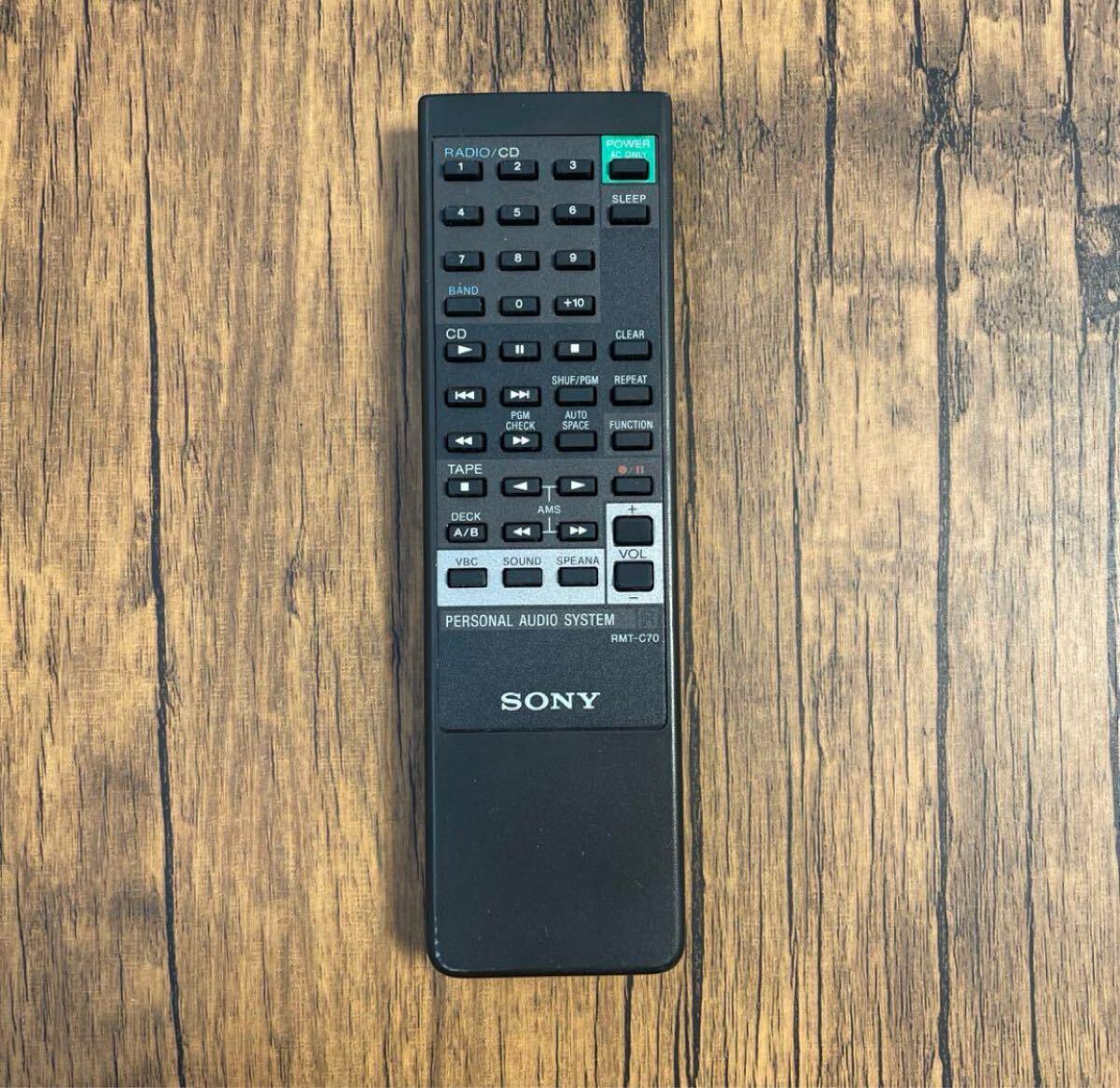 Yahoo!オークション - 送料無料 SONYソニーリモコン RMT-C70 全ボタン...