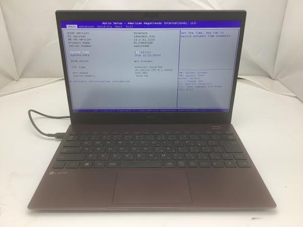 Yahoo!オークション - ジャンク NEC PC-PM550SAR Core i5 10210U 1.6G 8G