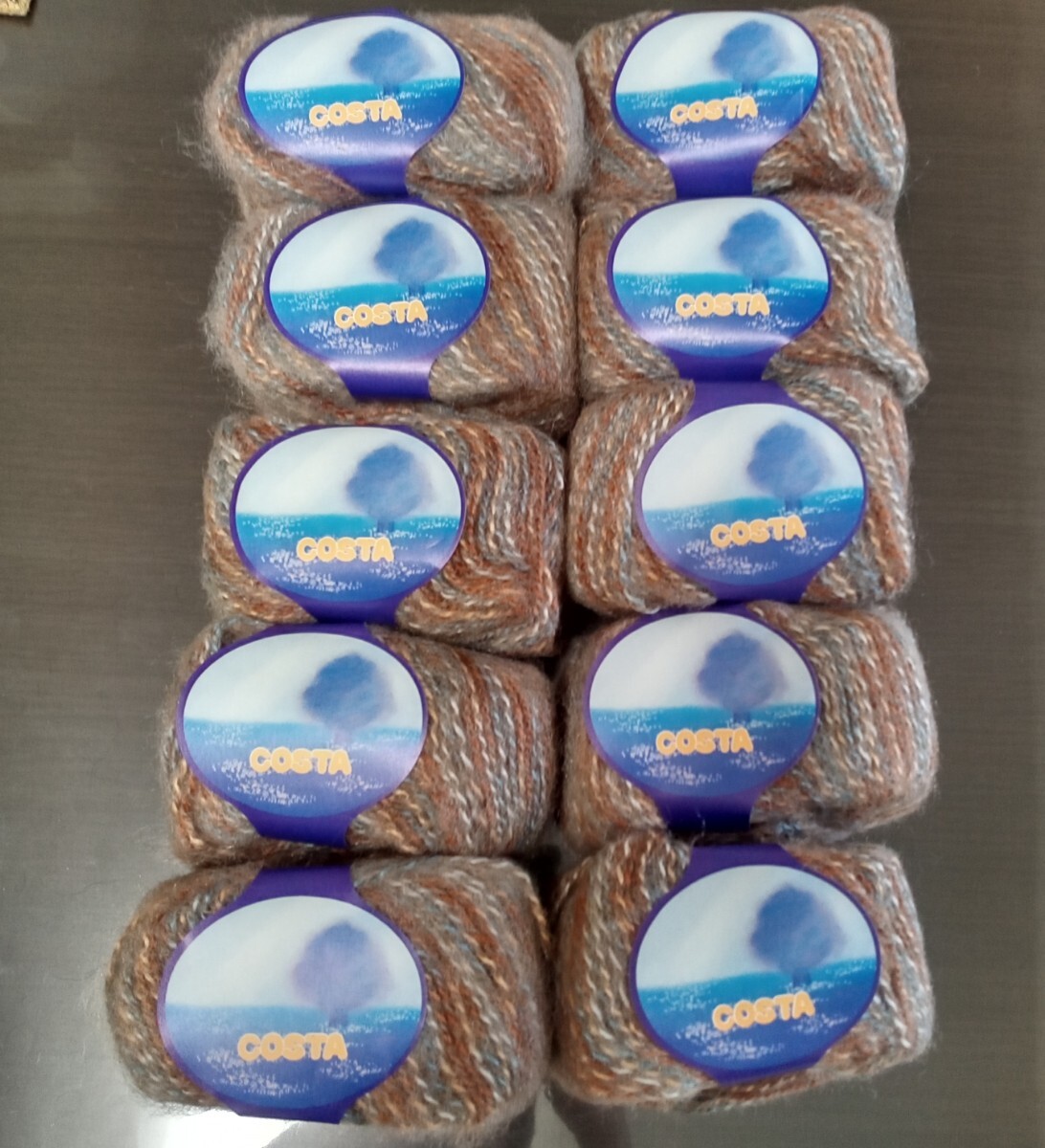 Yahoo!オークション - モヘア毛糸 40g10玉 同梱可