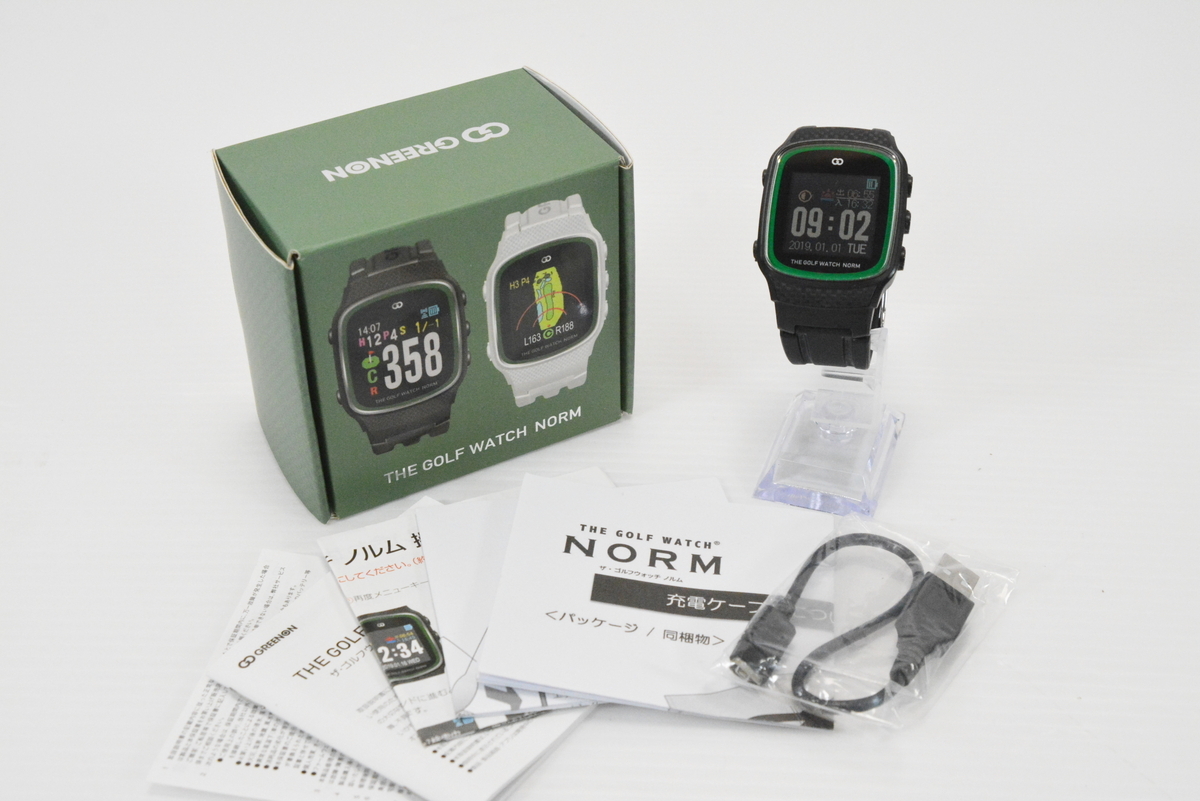 Yahoo!オークション - 113-m746 GREENON THE GOLF WATCH NNORM ザ・ゴ...