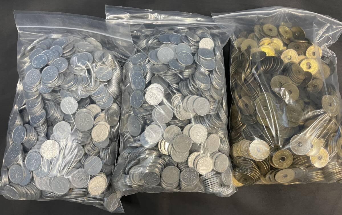 Yahoo!オークション - 11-112/3-80 【5円～】1円玉 5円玉 まとめ売り ...