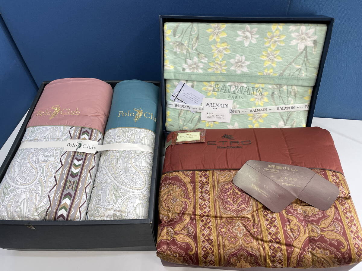 Yahoo!オークション - 11-196/4-140 肌掛け布団・綿毛布 3点まとめセッ...