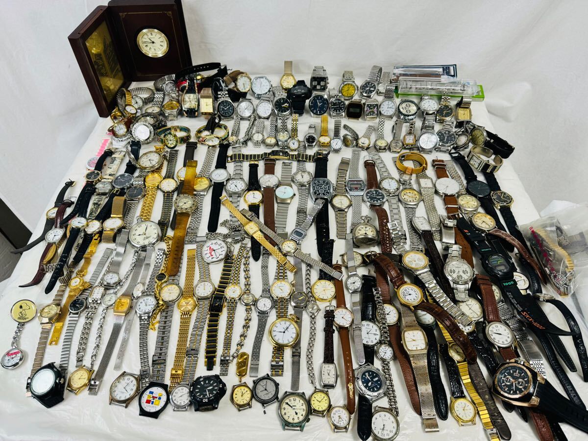 Yahoo!オークション - 総重量 約8.8kg 【大量】まとめ腕時計 /懐中時...