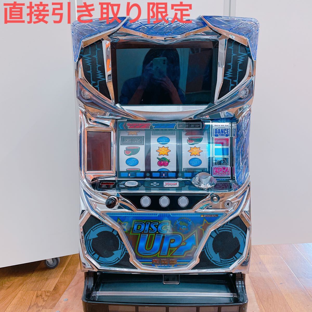 11C007 Sammy サミー パチスロ台 DISC UP ディスクアップ パチンコ スロット 鍵付(パチスロ実機)｜売買されたオークション情報、yahooの商品情報をアーカイブ公開 ...
