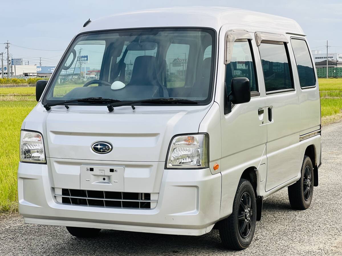 H22年EBD-TV2 サンバーバン4WD5速マニュアルパワステエアコン付きタイミングベルト交換車検8年11月110900キロ(サンバートラック)｜売買されたオークション情報、yahooの商品 ...