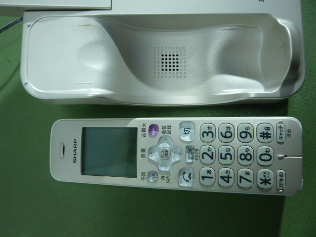 Yahoo!オークション - BA60 SHARP デジタルコードレス電話機 JD-AT95CL...