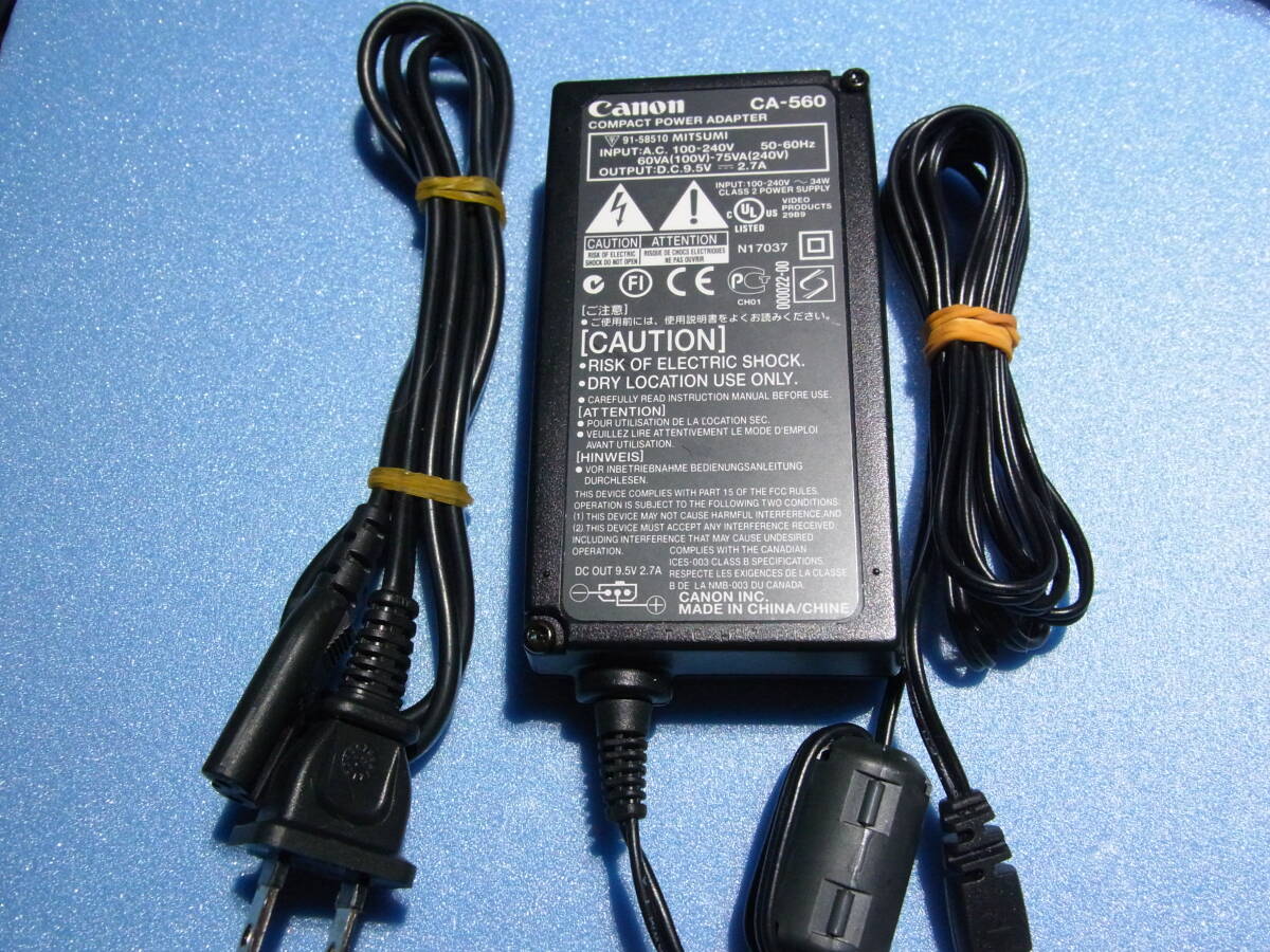 Yahoo!オークション - CANON キャノン 【純正品】 ACアダプター 充電...