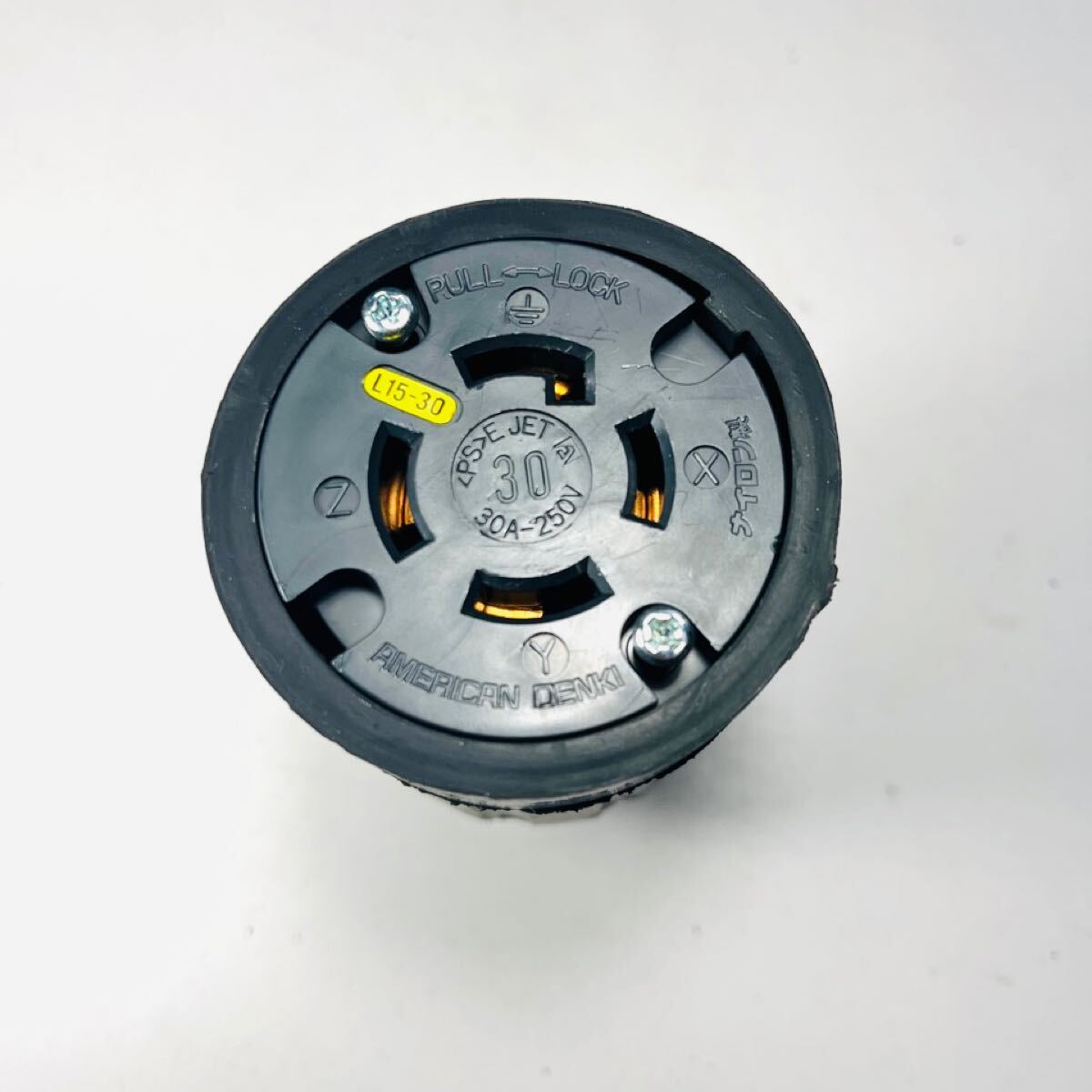 Yahoo!オークション - 三相200v コンセント 30A 引っ掛け アメリカン電...