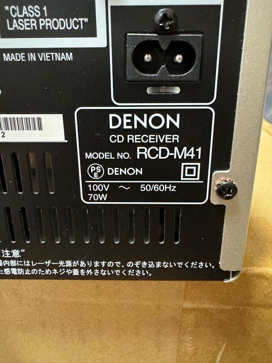 Yahoo!オークション - DENON RCD-M41 プレミアムシルバー 2019年製