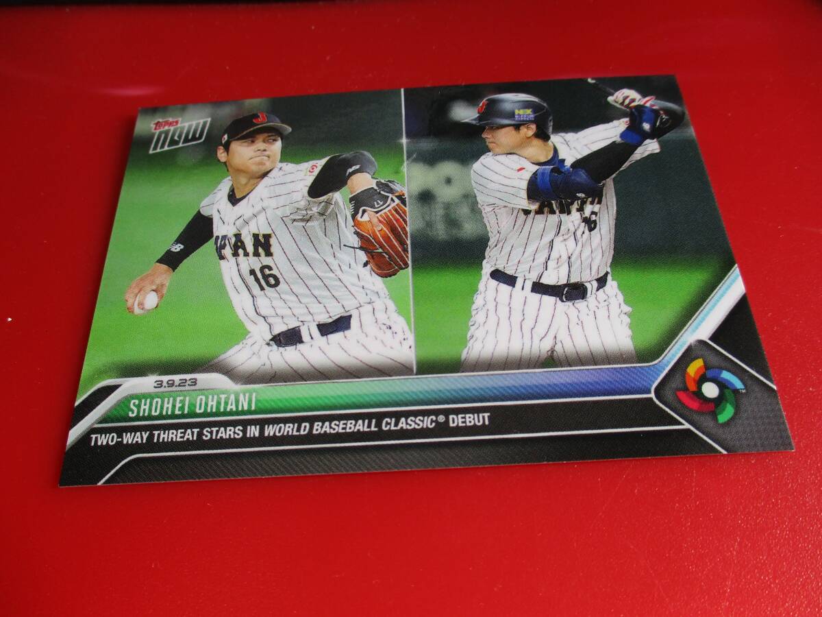 Yahoo!オークション - 2023 TOPPS NOW ＃WBC 8 大谷翔平