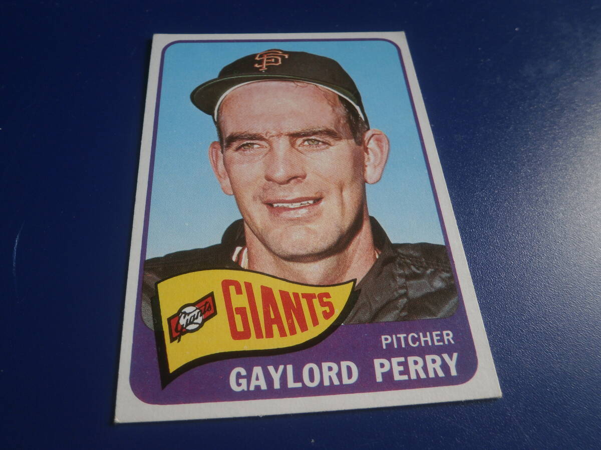 Yahoo!オークション - 1965 TOPPS ＃193 GAYLODO PERRY