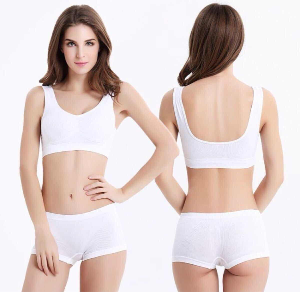 ブラジャー パッドなし ノンワイヤー ホワイト 白 Mサイズ 2枚セット ノンパテッドブラ A65 B65 C65 65a 65b 65c ナイトブラ(65以下)｜売買されたオークション情報 ...