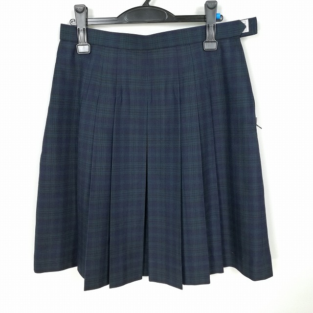 Yahoo!オークション - 1円 スクールスカート 大きいサイズ 冬物 w78-丈...