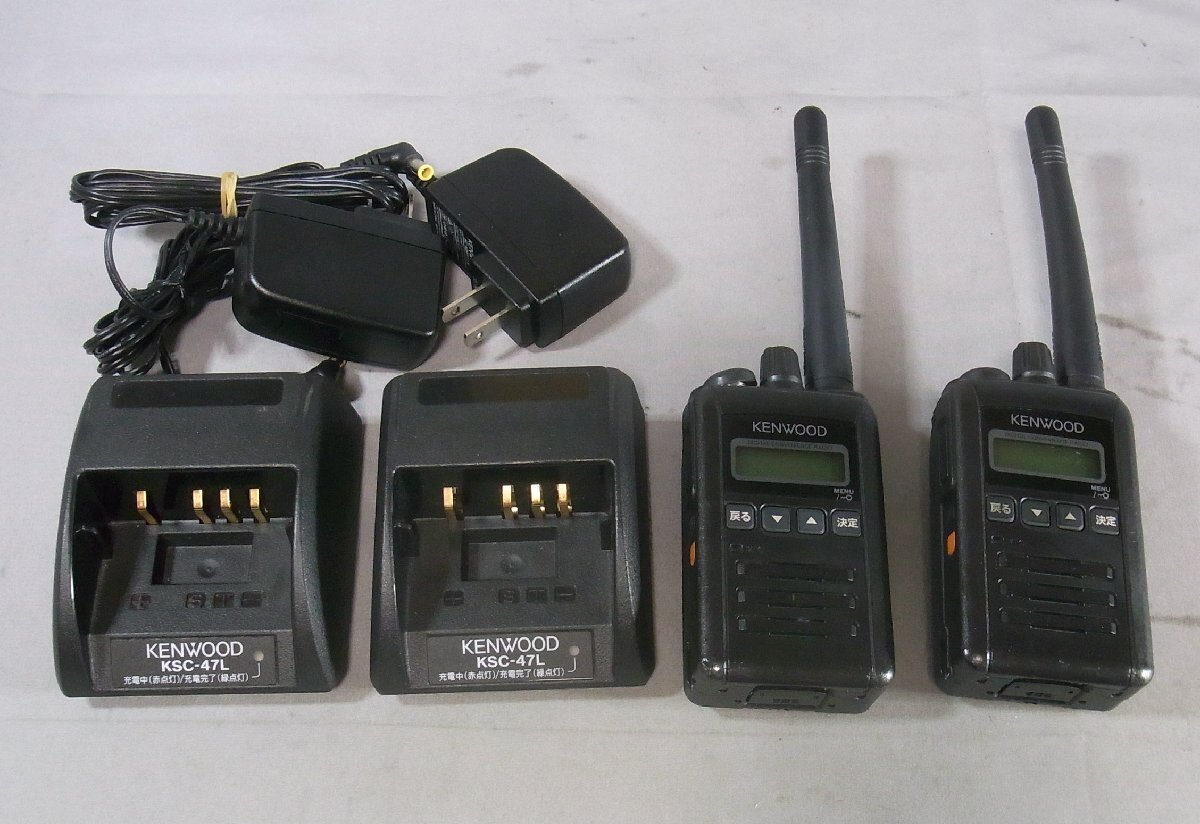 Yahoo!オークション - B42216 O-10255 KENWOOD TPZ-D553 トランシーバ...