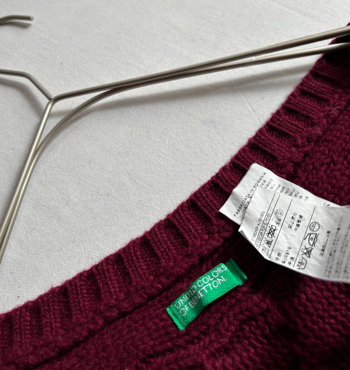 Yahoo!オークション - ベネトン UNITED COLORS OF BENETTON 可愛いニッ...