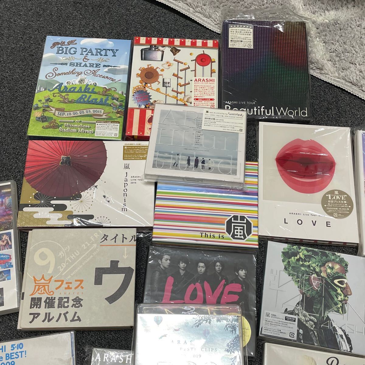 Yahoo!オークション - B11/ 嵐 CD DVD Blu-ray まとめ 音楽 J-pop 初回...