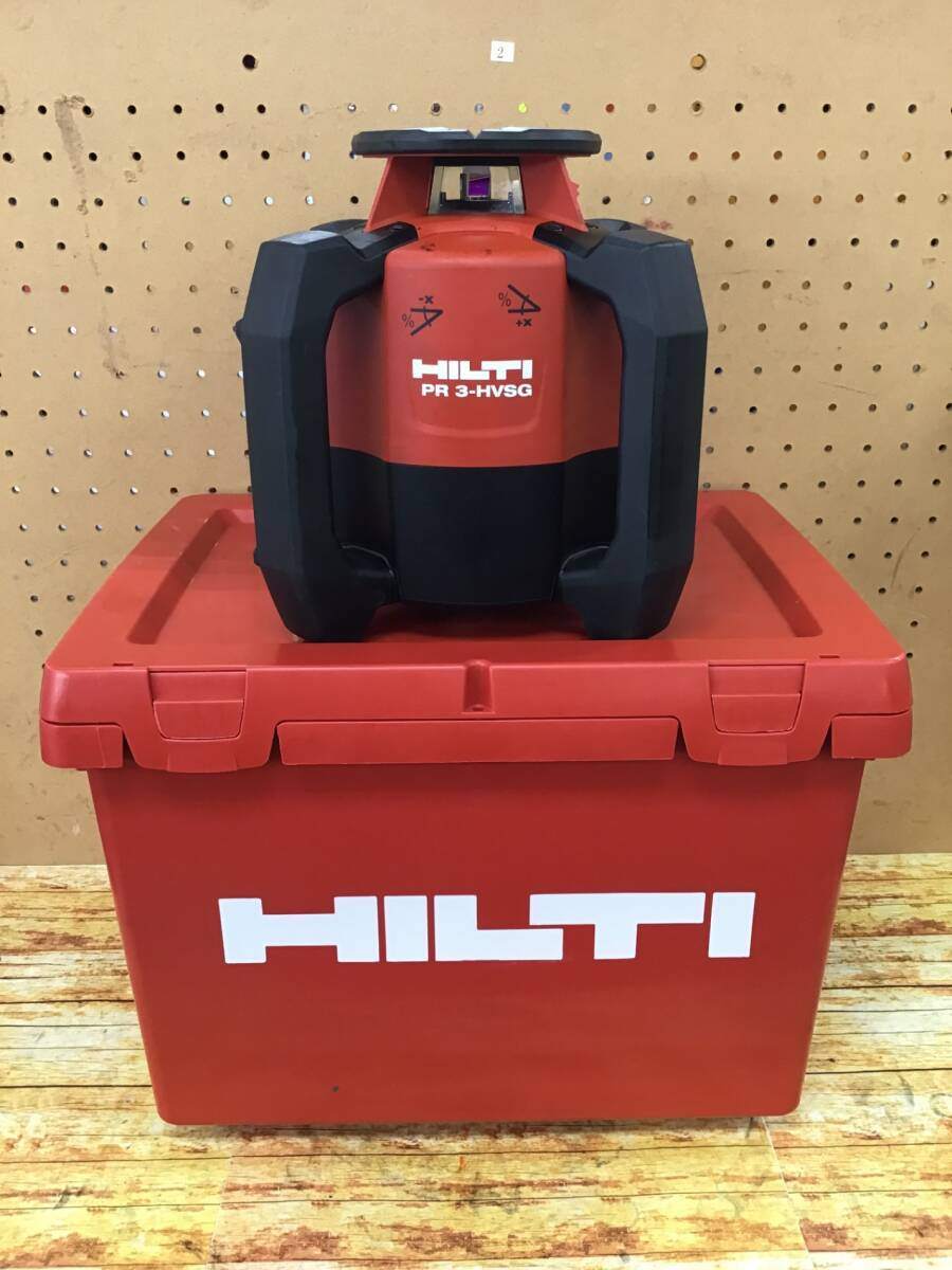 Yahoo!オークション - ヒルティ(Hilti) 回転レーザー PR 3-HVSG