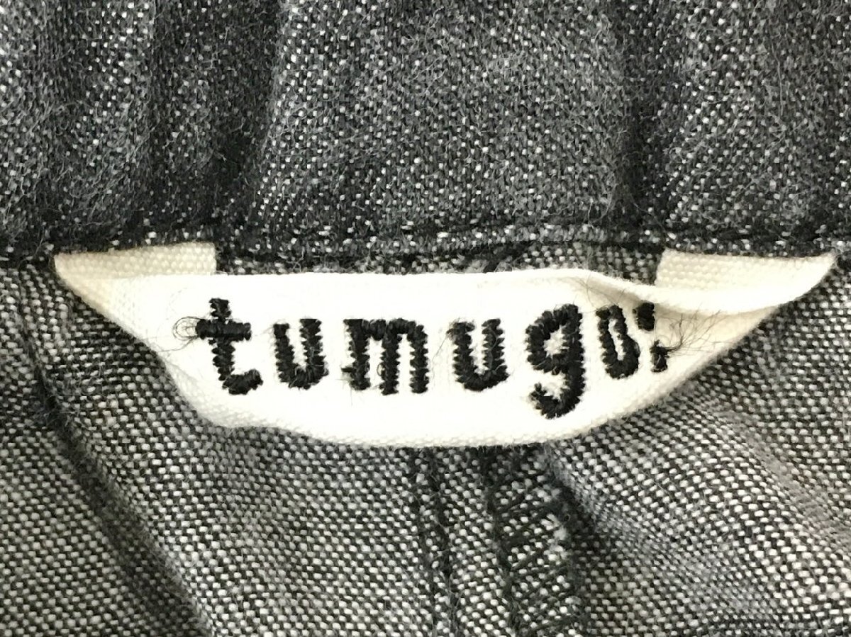 Yahoo!オークション - ツムグ tumugu イージーワイドパンツ F ブラック...