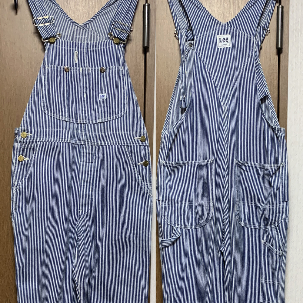 Yahoo!オークション - W30 Lee 0254｜リー オーバーオール ヒッコリー...