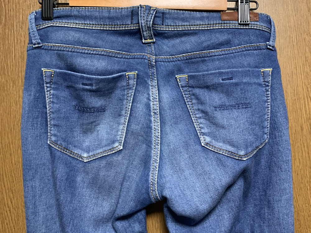 Yahoo!オークション - W26 YANUK｜ヤヌーク デニムパンツ風スウェット ...