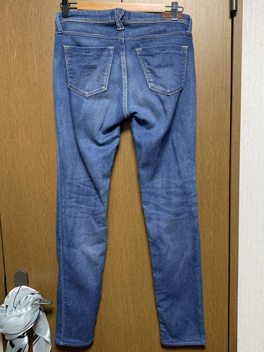 Yahoo!オークション - W26 YANUK｜ヤヌーク デニムパンツ風スウェット ...