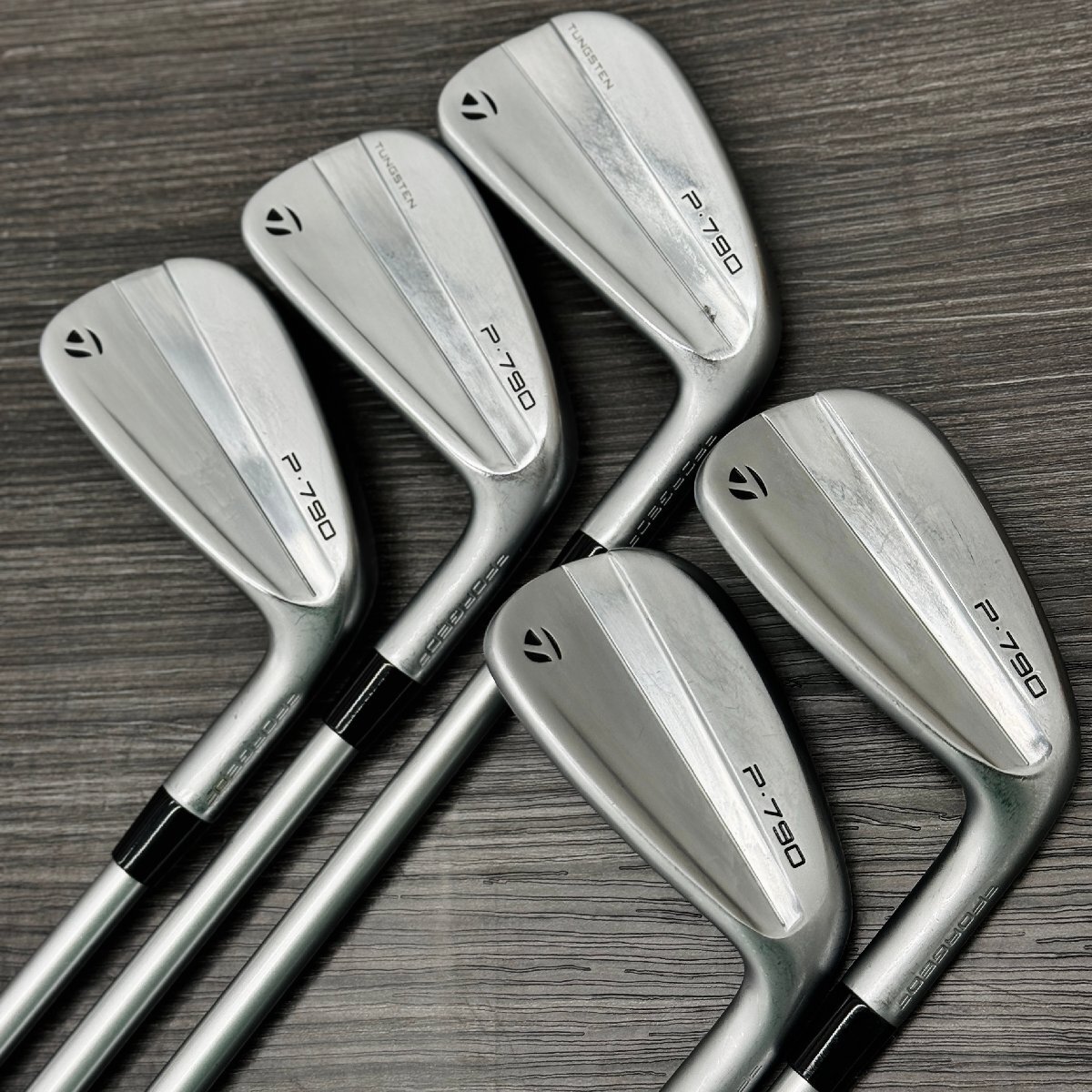 Yahoo!オークション - テーラーメイド P790 アイアン【6-PW 5本組】fuj...
