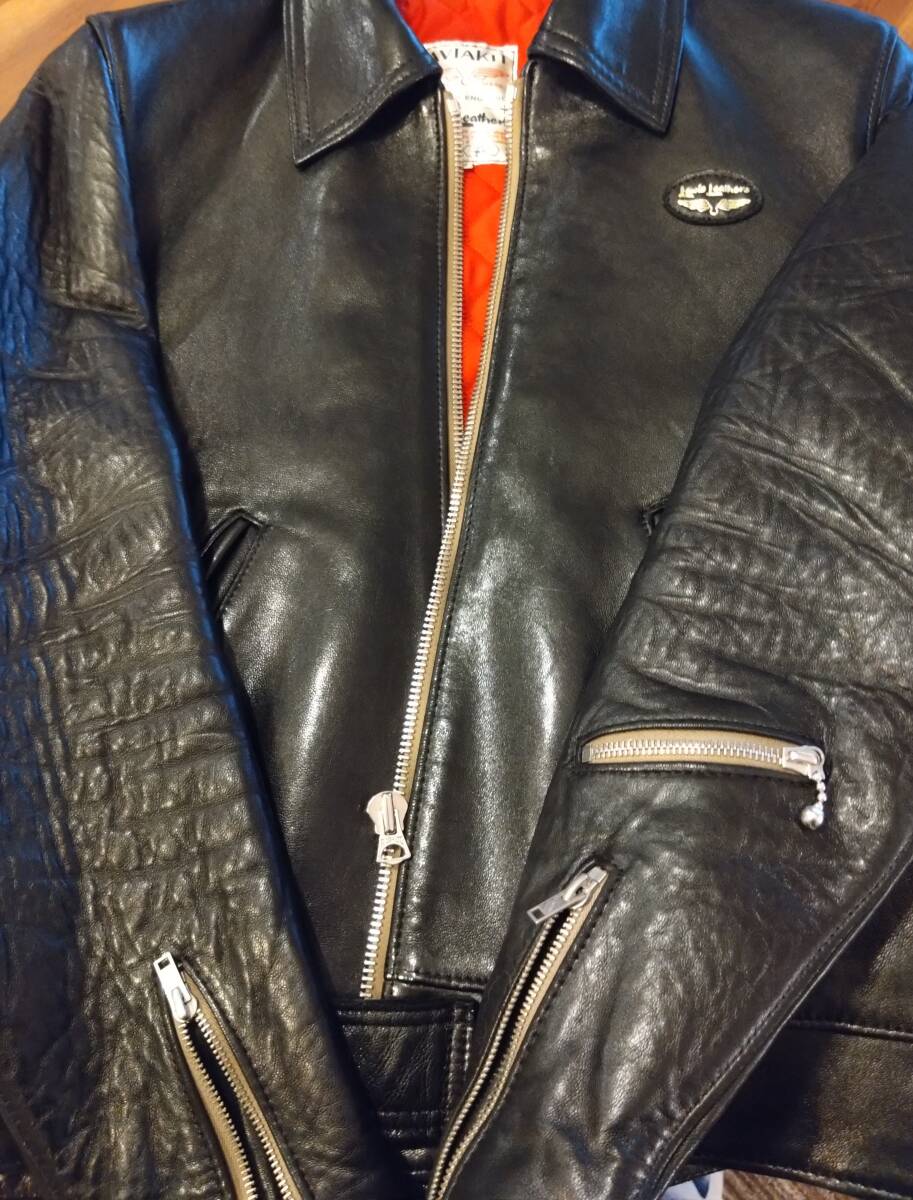 Yahoo!オークション - ルイスレザーコルセア タイトフィット38 シープ...