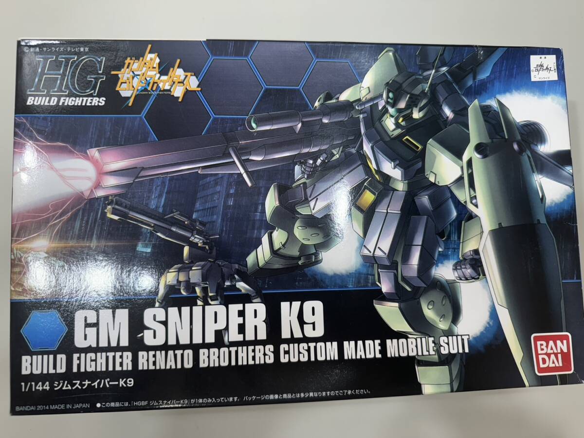Yahoo!オークション - 新品・未組立 HGBF 1/144 ジムスナイパーK9 HG Z...