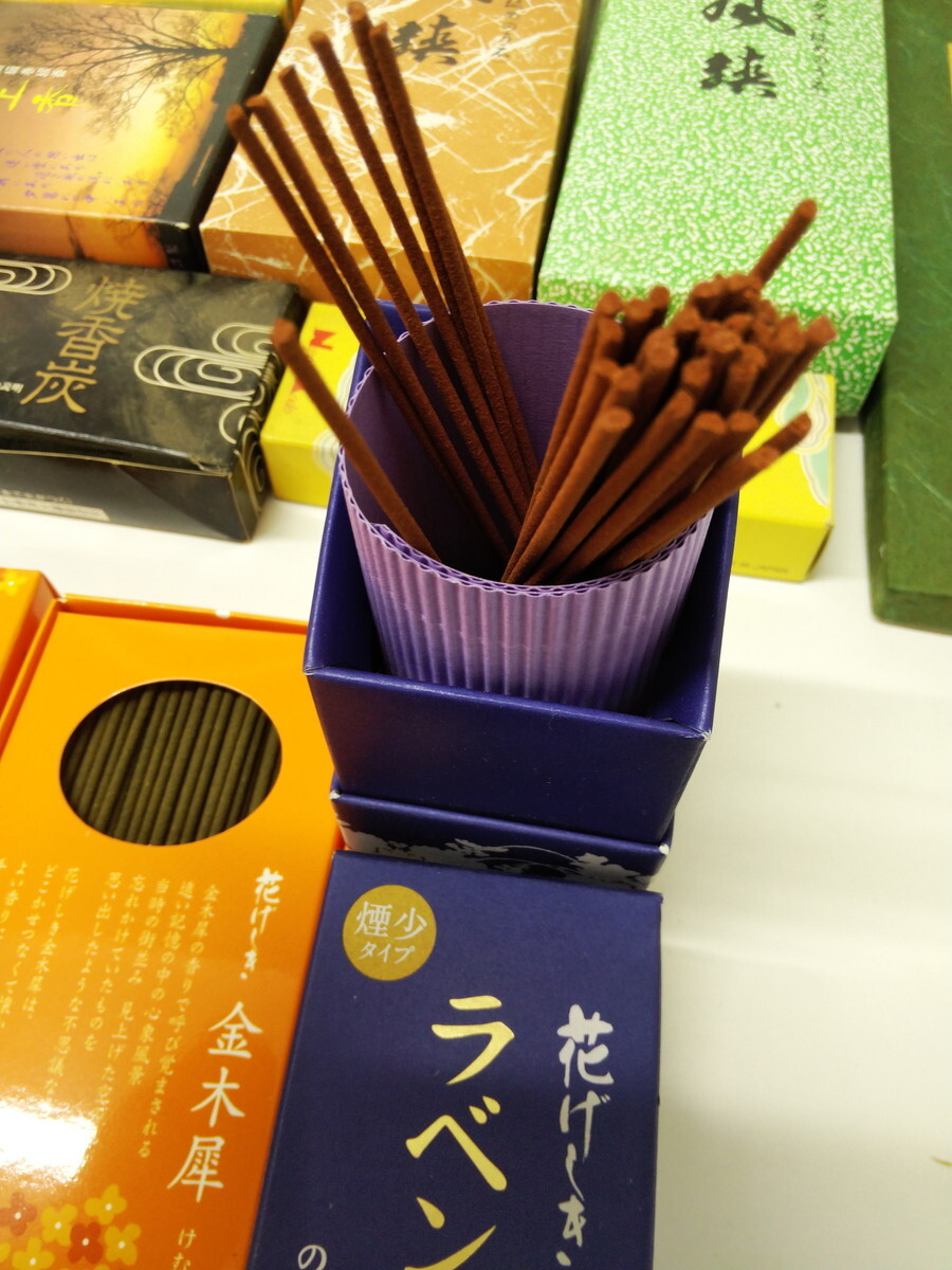 Yahoo!オークション - 11167 未使用 線香 ロウソク おまとめ 花琳 お墓...