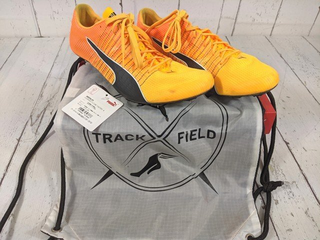 Yahoo!オークション - 【10yt325】陸上競技用スパイクシューズ PUMA プ...