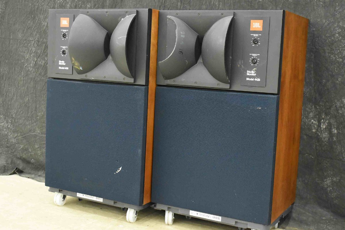 Yahoo!オークション - F JBL 4425 スピーカーペア 中古