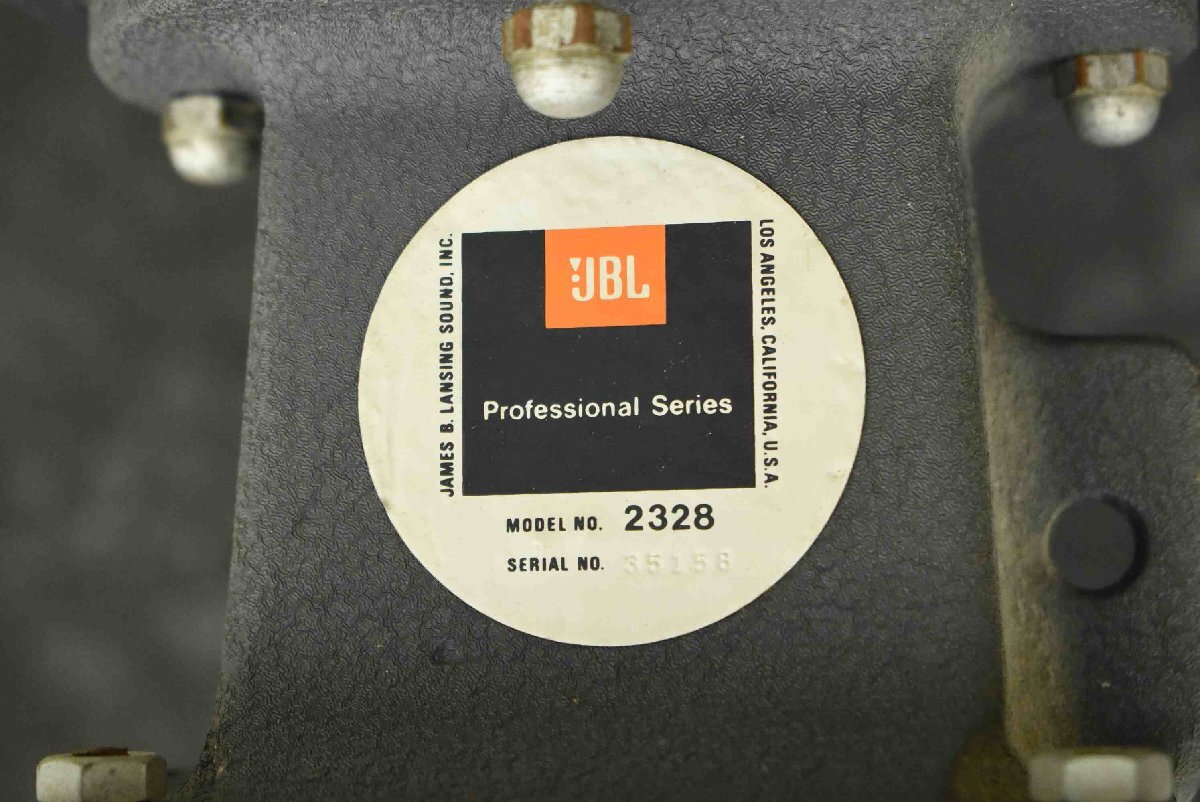 Yahoo!オークション - F JBL 375/2350/2328 ドライバーユニット ホーン...