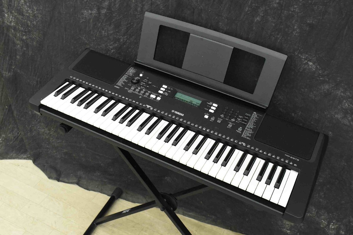 Yahoo!オークション - F YAMAHA ヤマハ PSR-E373 中古