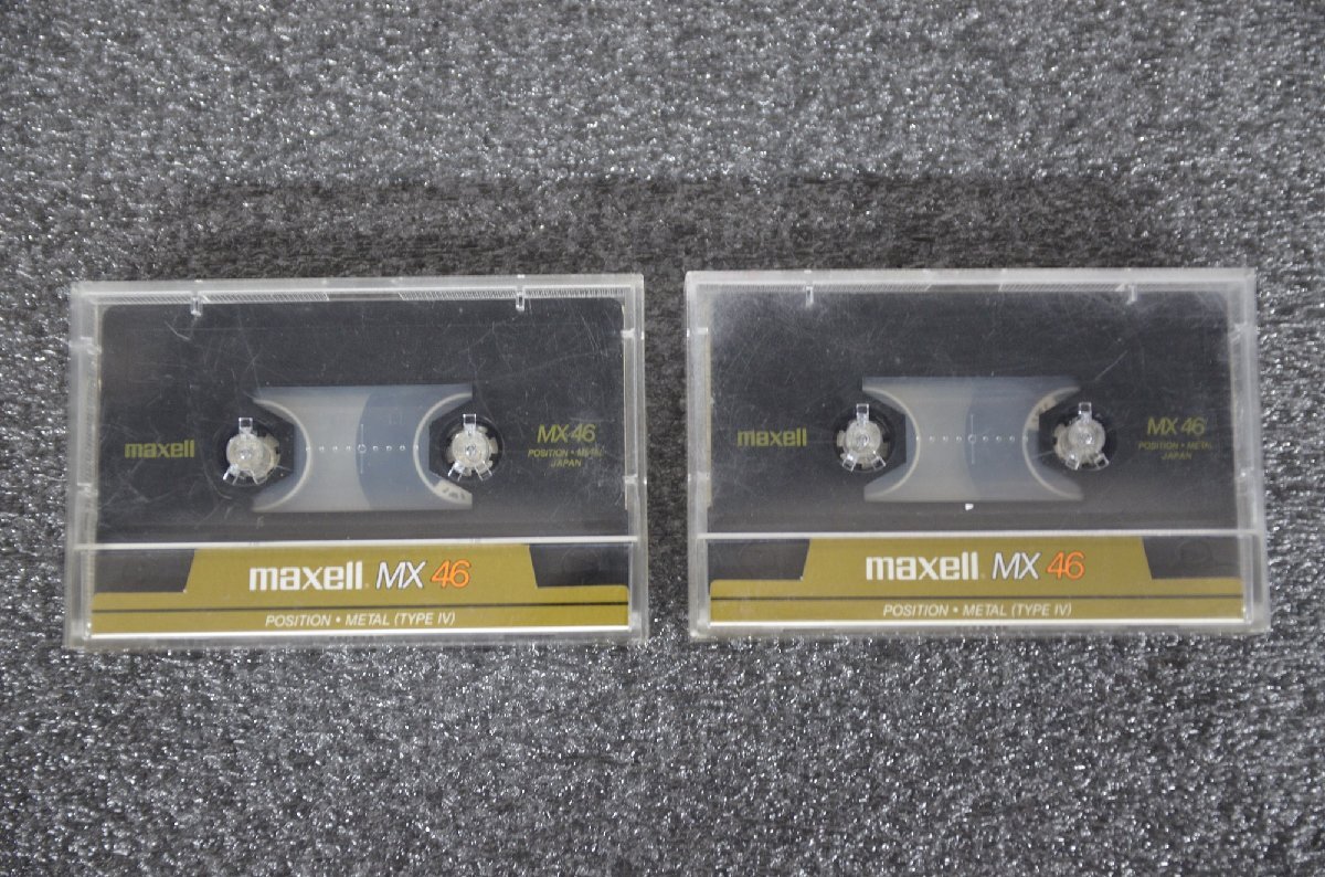 Yahoo!オークション - maxell マクセル MX 46 METAL(TYPEⅣ）メタル カ...