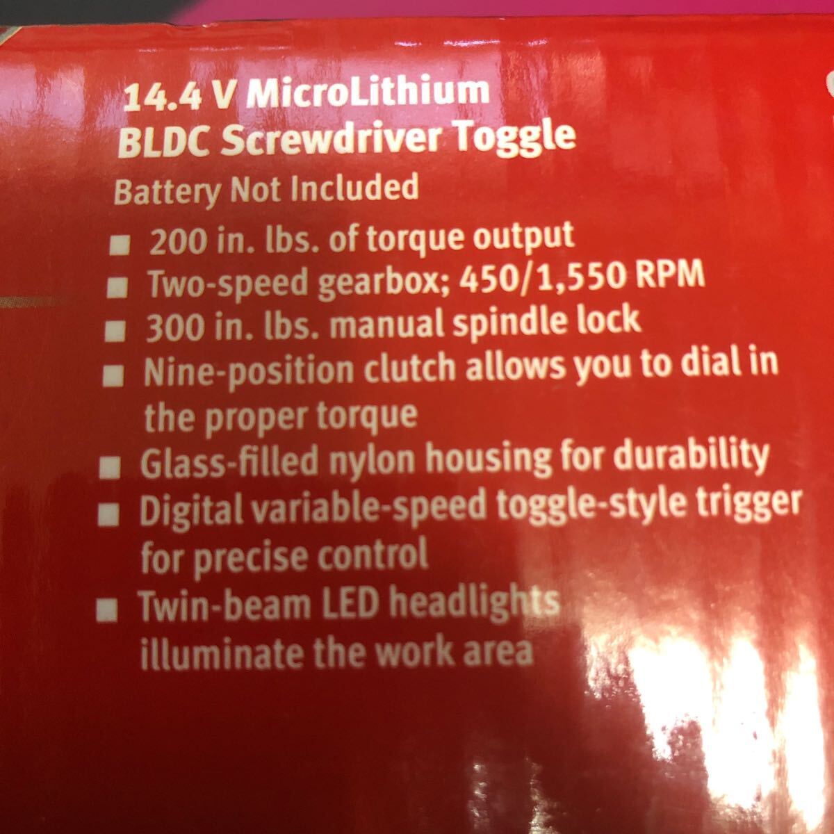 Yahoo!オークション - スナップオン 14.4V コードレススクリュードライ...