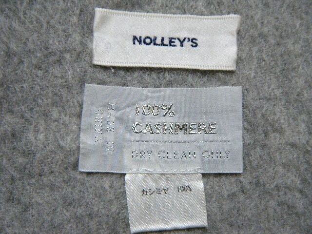 Yahoo!オークション - NOLLEY'S ノーリーズ カシミヤ 100% マフラー グ...