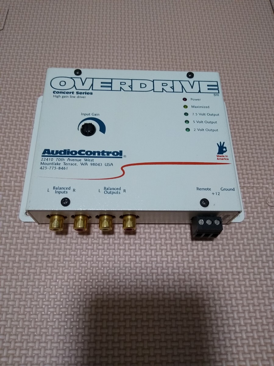 Yahoo!オークション - Audio Control OVERDRIVE オーディオコントロー...