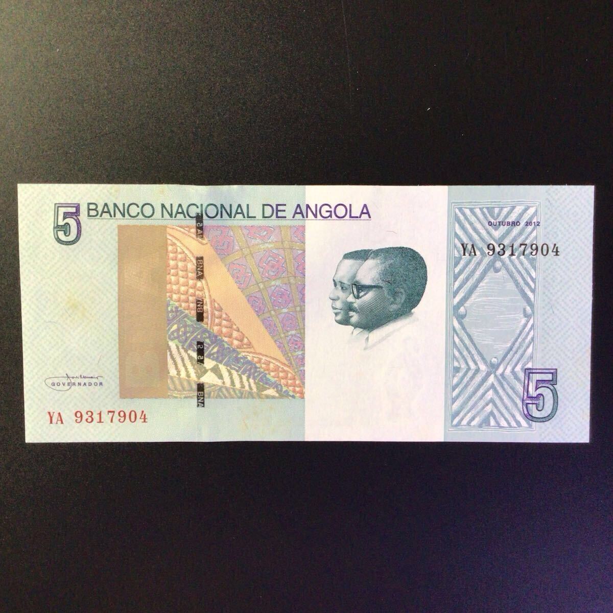 Yahoo!オークション - World Paper Money ANGOLA 5 Kwanzas【2012】