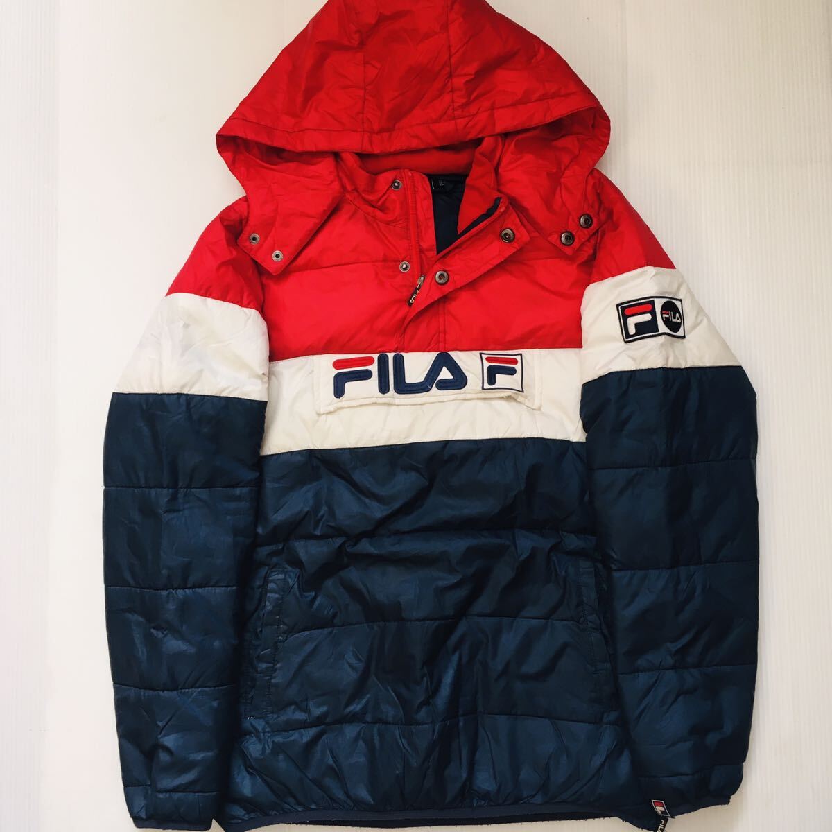 Yahoo!オークション - フィラ FILA 164センチ スリートーン 中綿 アノ...